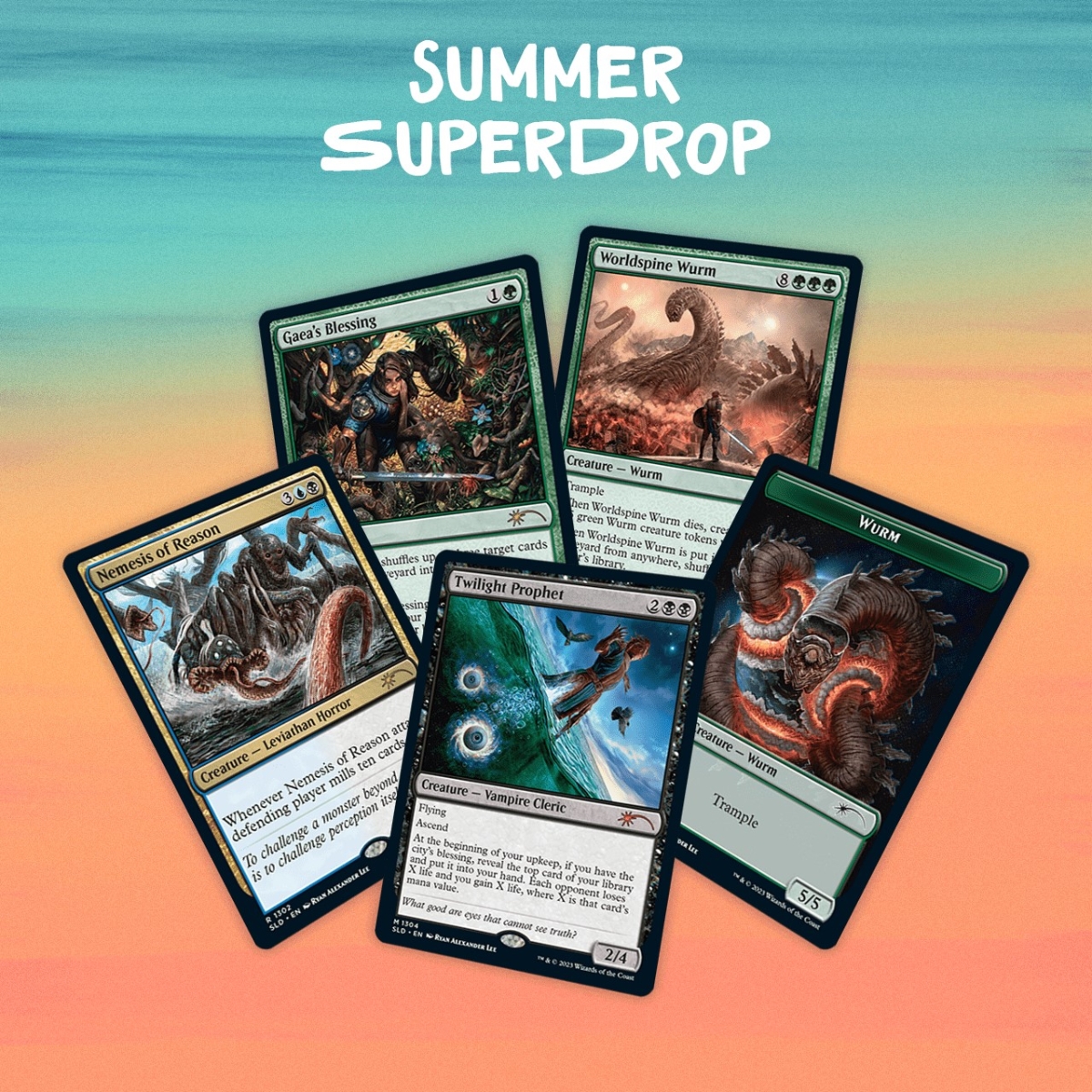 【Secret Lair】Summer Superdrop 2023が発表・楽天ブックスで予約開始 全商品まとめ | MTG Horizon